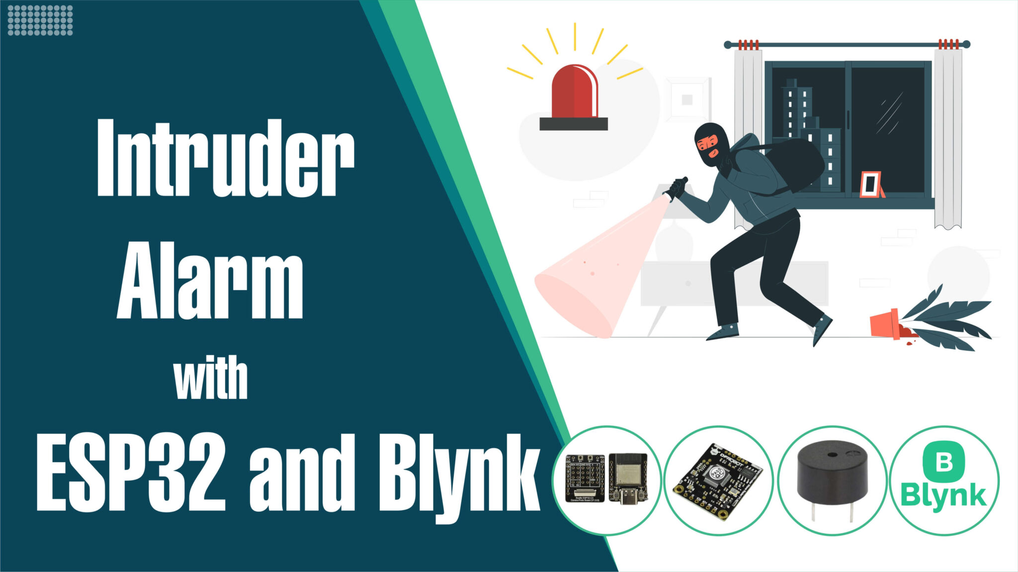 Diy Home Security Arduino Intruder Alarm System With Esp32 And Blynk Cloud Integration Arduinoyard 