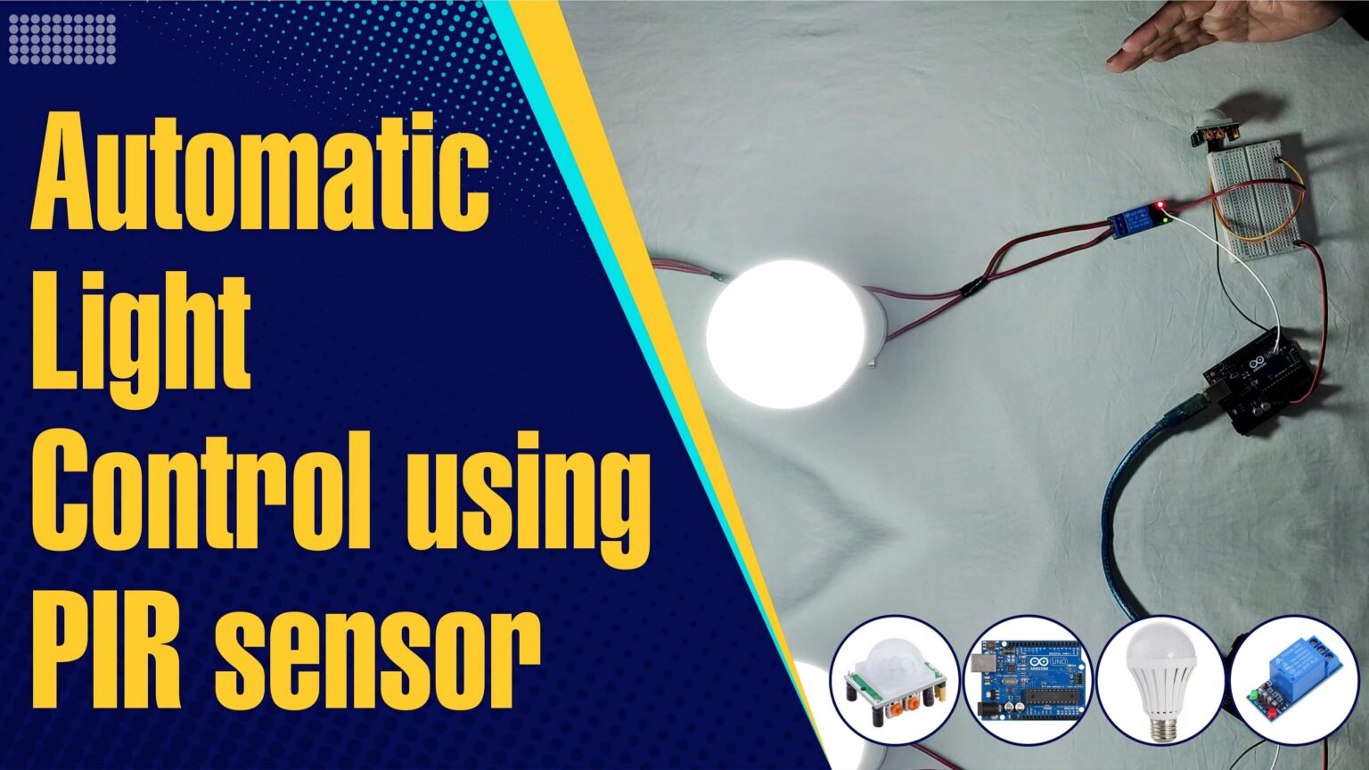 Automatic Room Light Control Using Arduino And Pir Sensor Hc Sr501 Arduinoyard