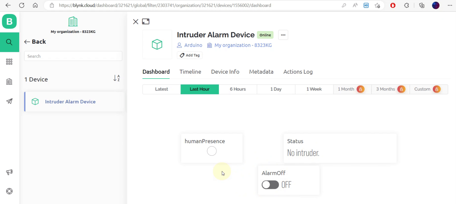 DIY Home Security: Arduino Intruder Alarm System With ESP32 & Blynk ...