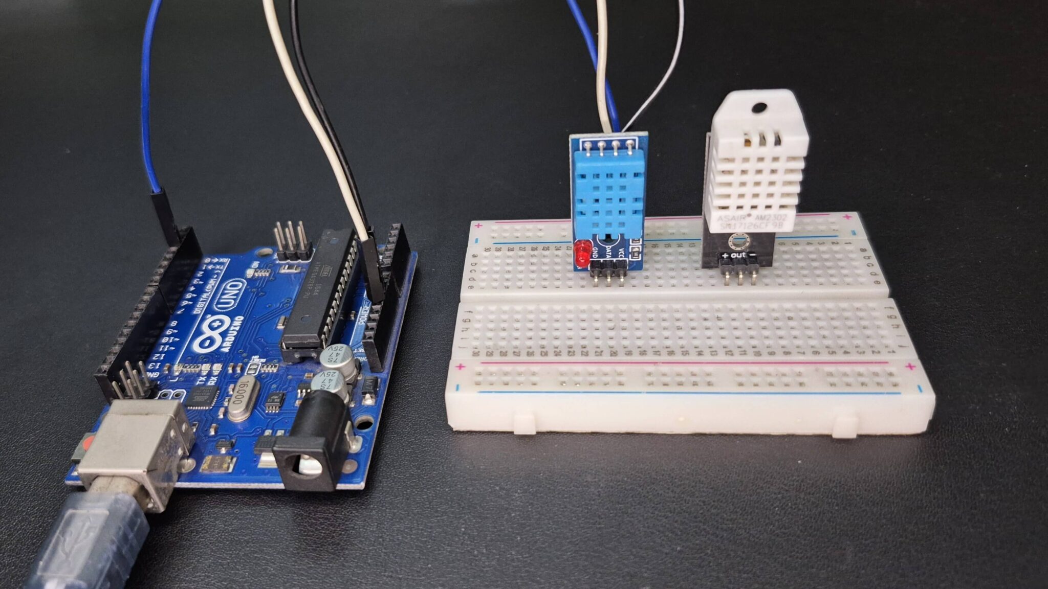 Interfacing DHT11 And DHT22 Sensors With Arduino - ArduinoYard