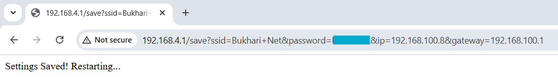 Esp32 Wifi Manager Creating A Simple Wifi Manager With Static Ip 9097