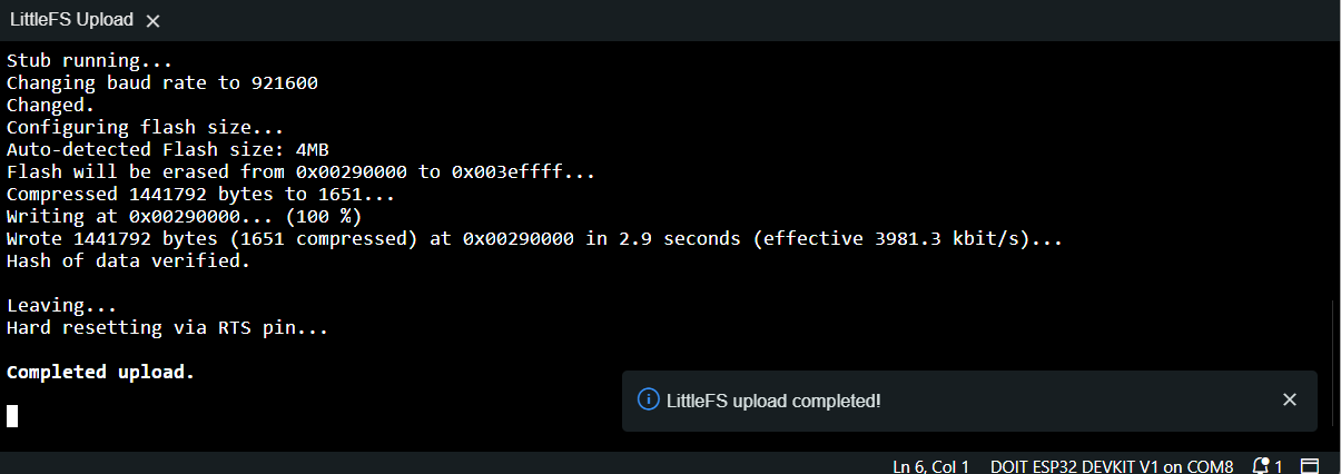 How To Install Esp32 Littlefs Filesystem Uploader In Arduino Ide 20 Arduinoyard